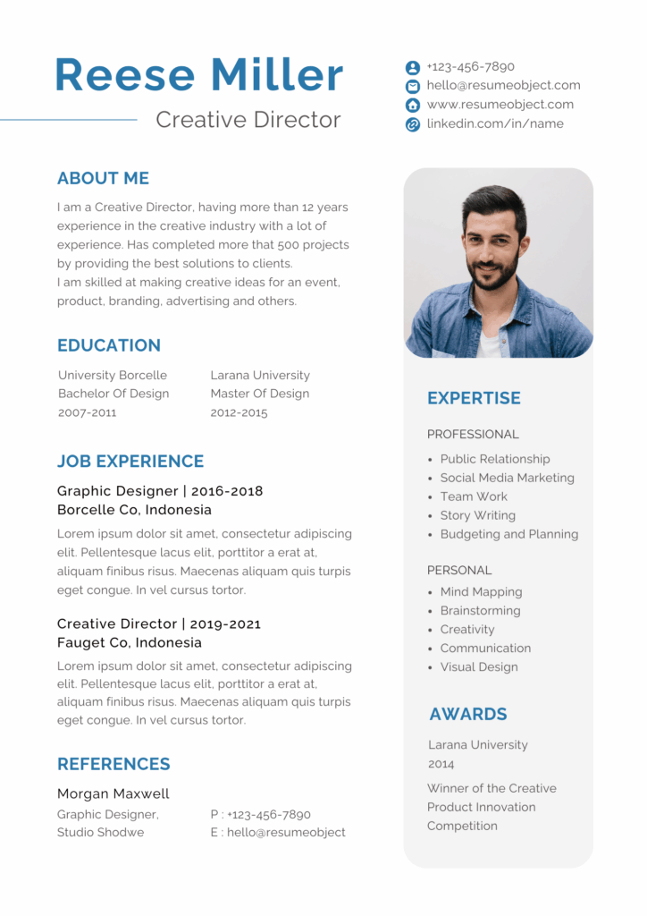 Resumes - Resume Object