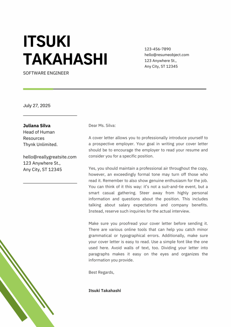 110+ Impressive Sample Cover Letters to Inspire Your Job Applications