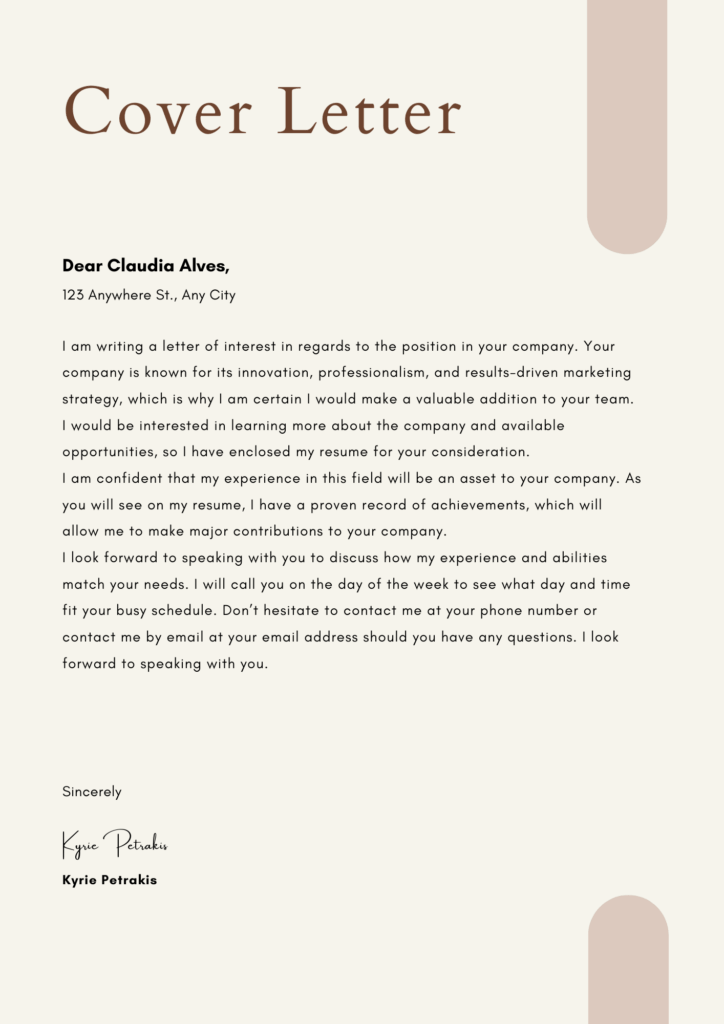 110+ Impressive Sample Cover Letters to Inspire Your Job Applications
