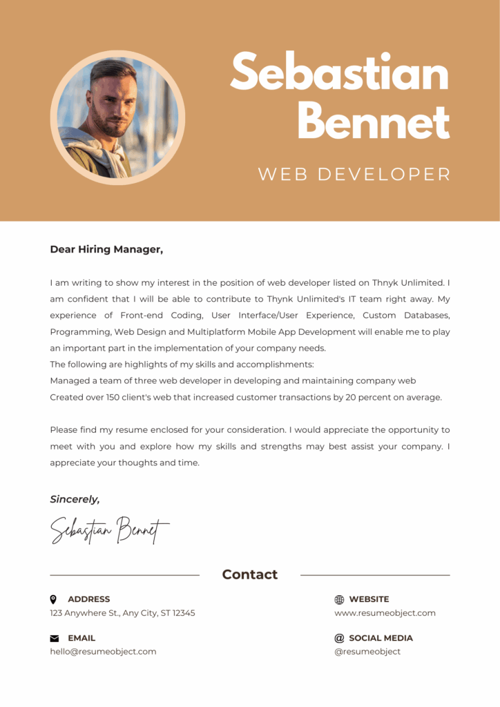 110+ Impressive Sample Cover Letters to Inspire Your Job Applications