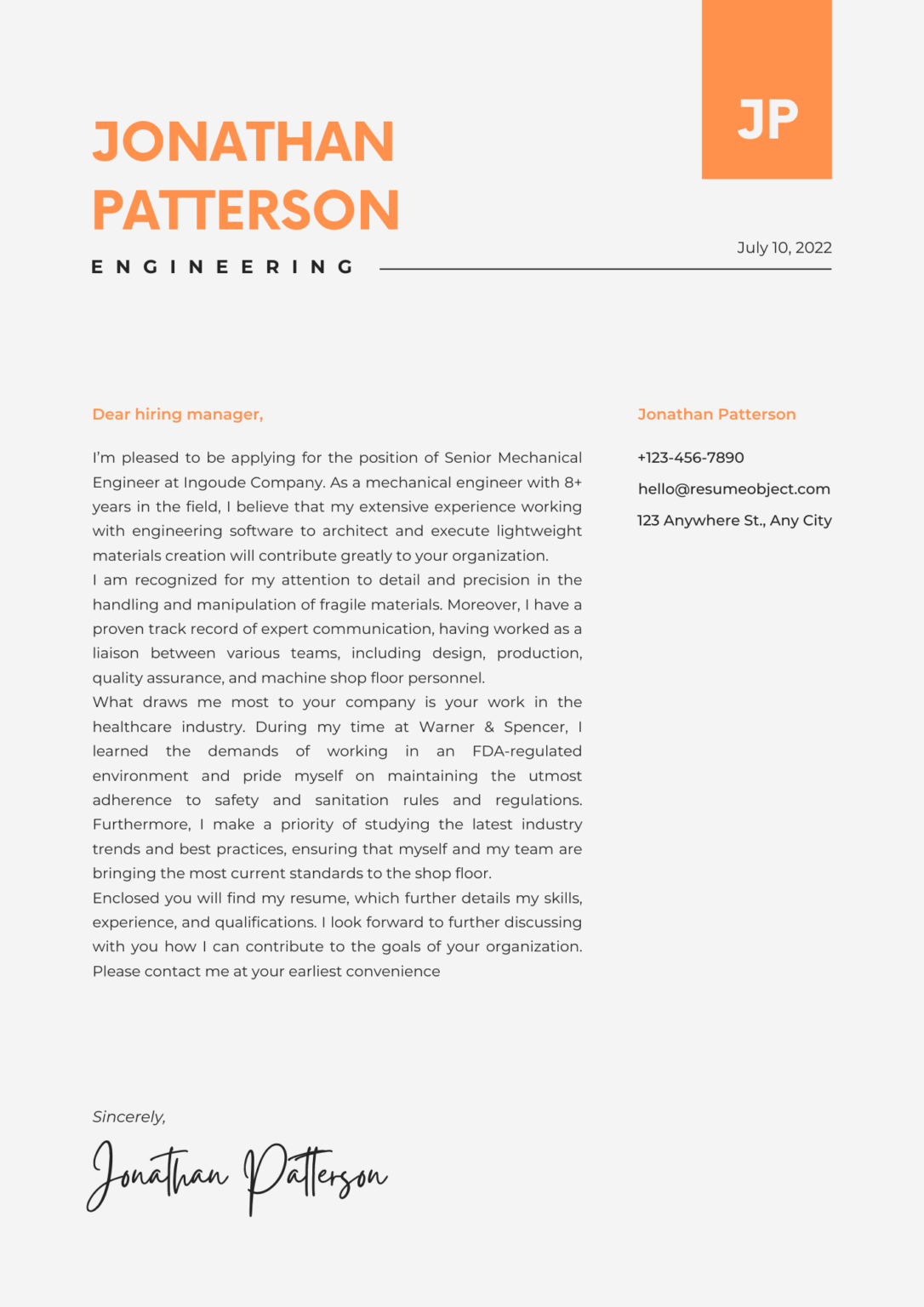 110+ Impressive Sample Cover Letters to Inspire Your Job Applications