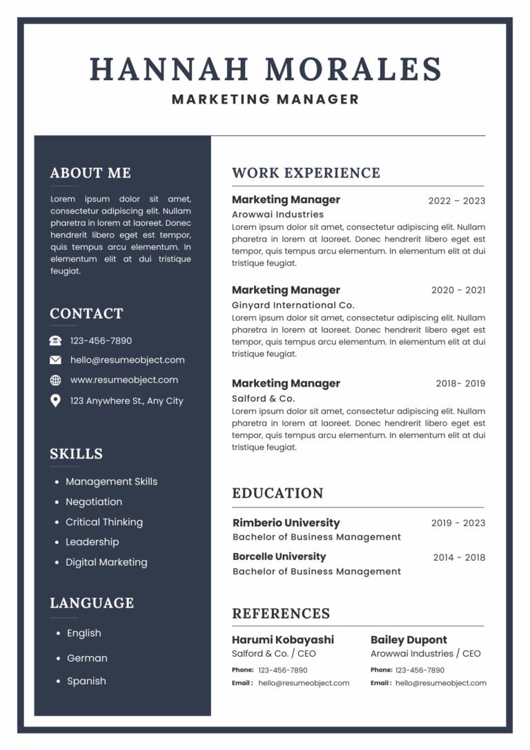 120+ Impressive Sample Resumes to Boost Your Job Hunt