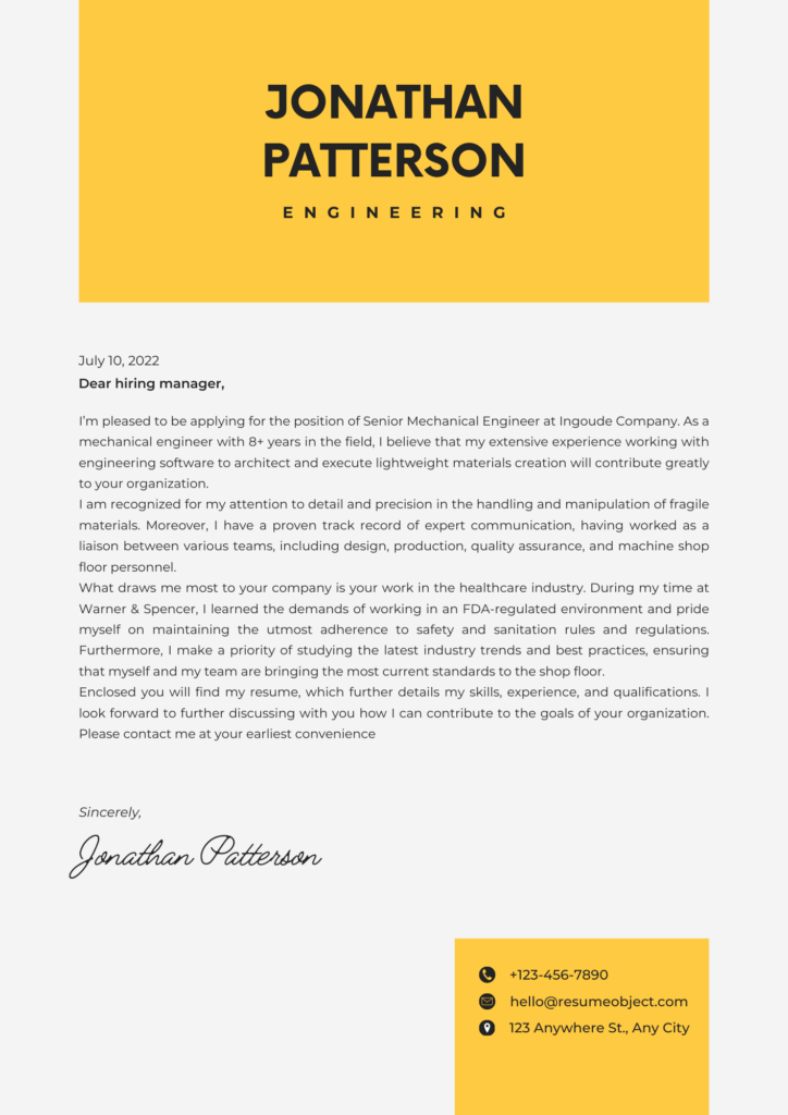 110+ Impressive Sample Cover Letters to Inspire Your Job Applications