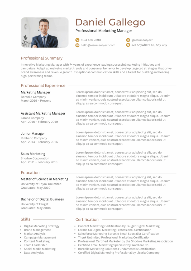 120+ Impressive Sample Resumes to Boost Your Job Hunt