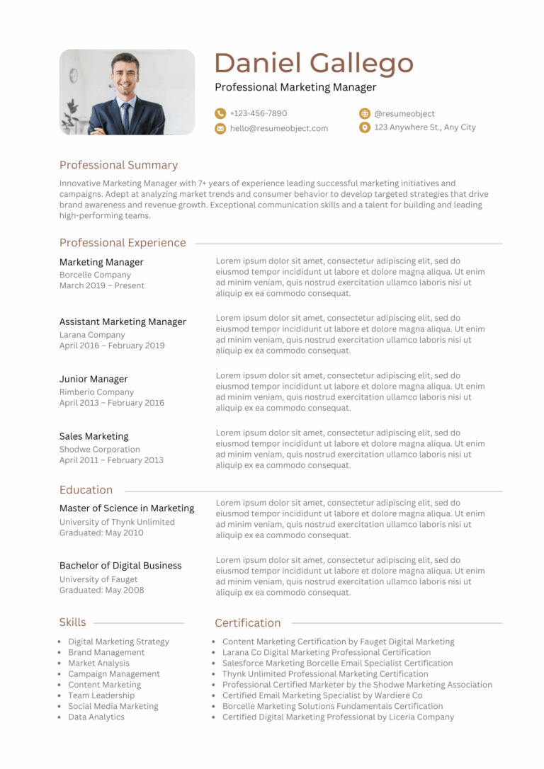 120+ Impressive Sample Resumes to Boost Your Job Hunt