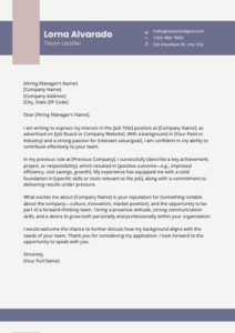 Team Leader Cover Letter Examples, Sample Format - Resume Object
