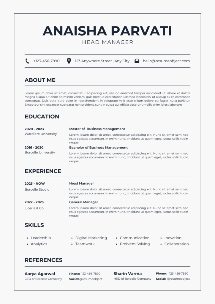 120+ Impressive Sample Resumes to Boost Your Job Hunt