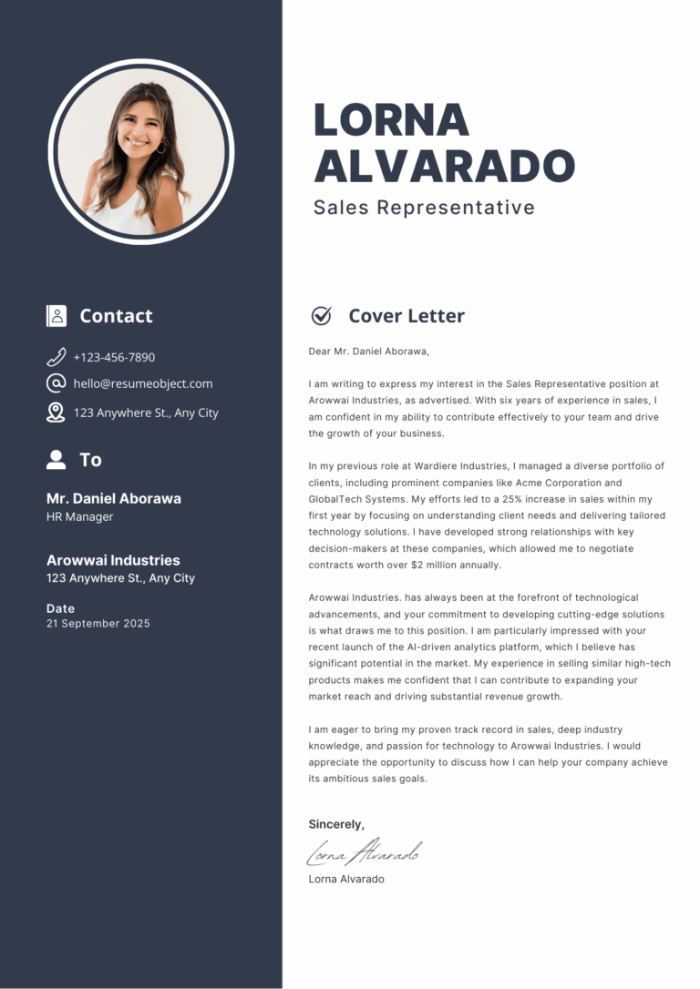 110+ Impressive Sample Cover Letters to Inspire Your Job Applications