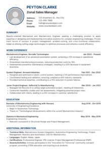 BIM Specialist Resume - Sample Format, Examples, Free Template - Resume ...